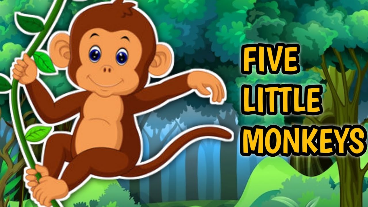 | Five little monkeys | poems for kids more nursery rhymes kids ...