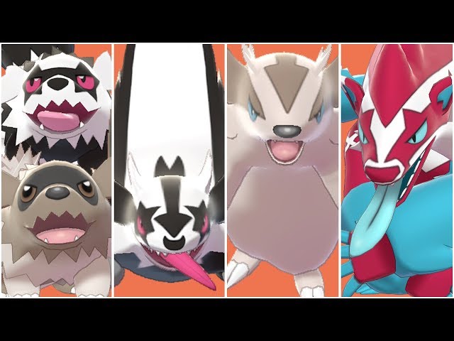 Pokemon Linoone Evolution Chart Pokemon 18264 Shiny Galarian Linoone