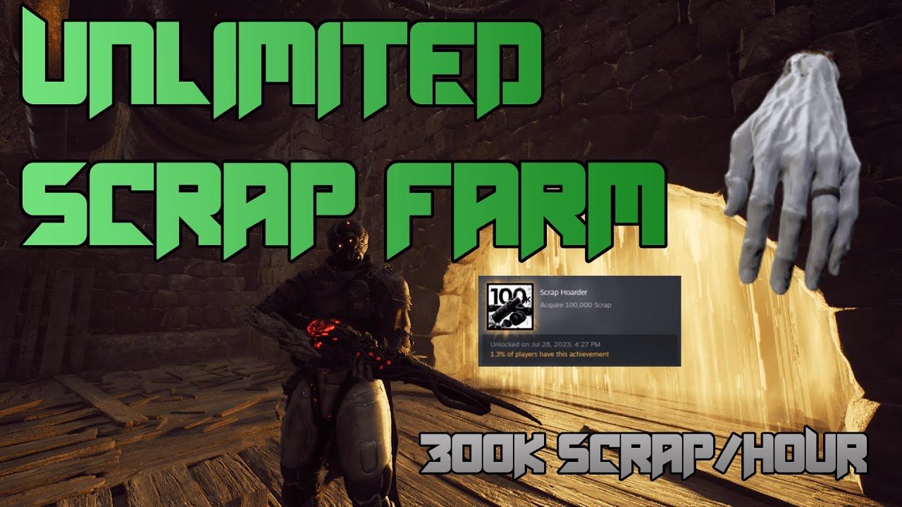 UNLIMITED SCRAP FARM! 300K/HOUR | Remnant 2 - YouTube