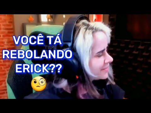 Eric rebolando na frente da moonkase kkk