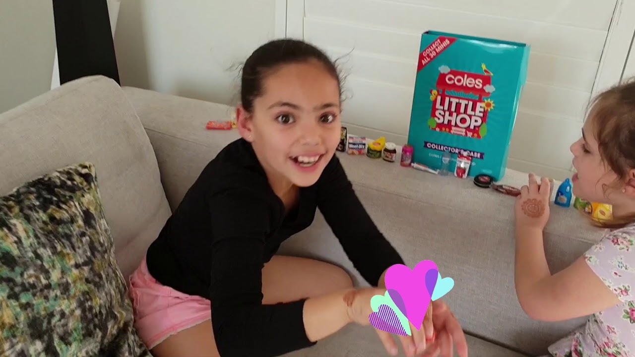 Opening Coles Little Shop MINI Collectables!!! - YouTube