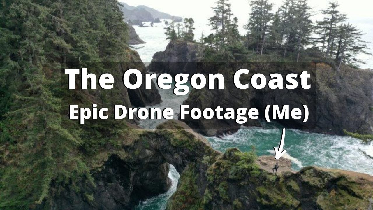 Epic Drone Shot Over The Oregon Coast (Mavic 2 Pro) - YouTube