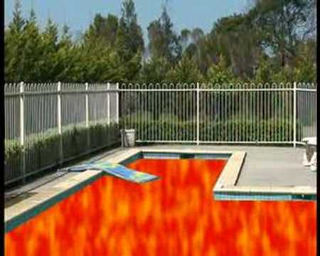 Jumping into a pool of lava - YouTube