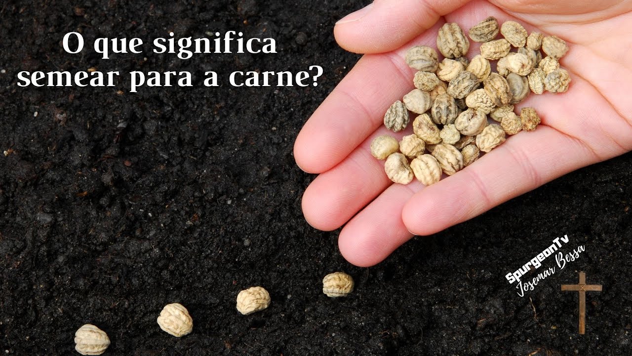 O que significa semear para a Carne? | Josemar Bessa - YouTube