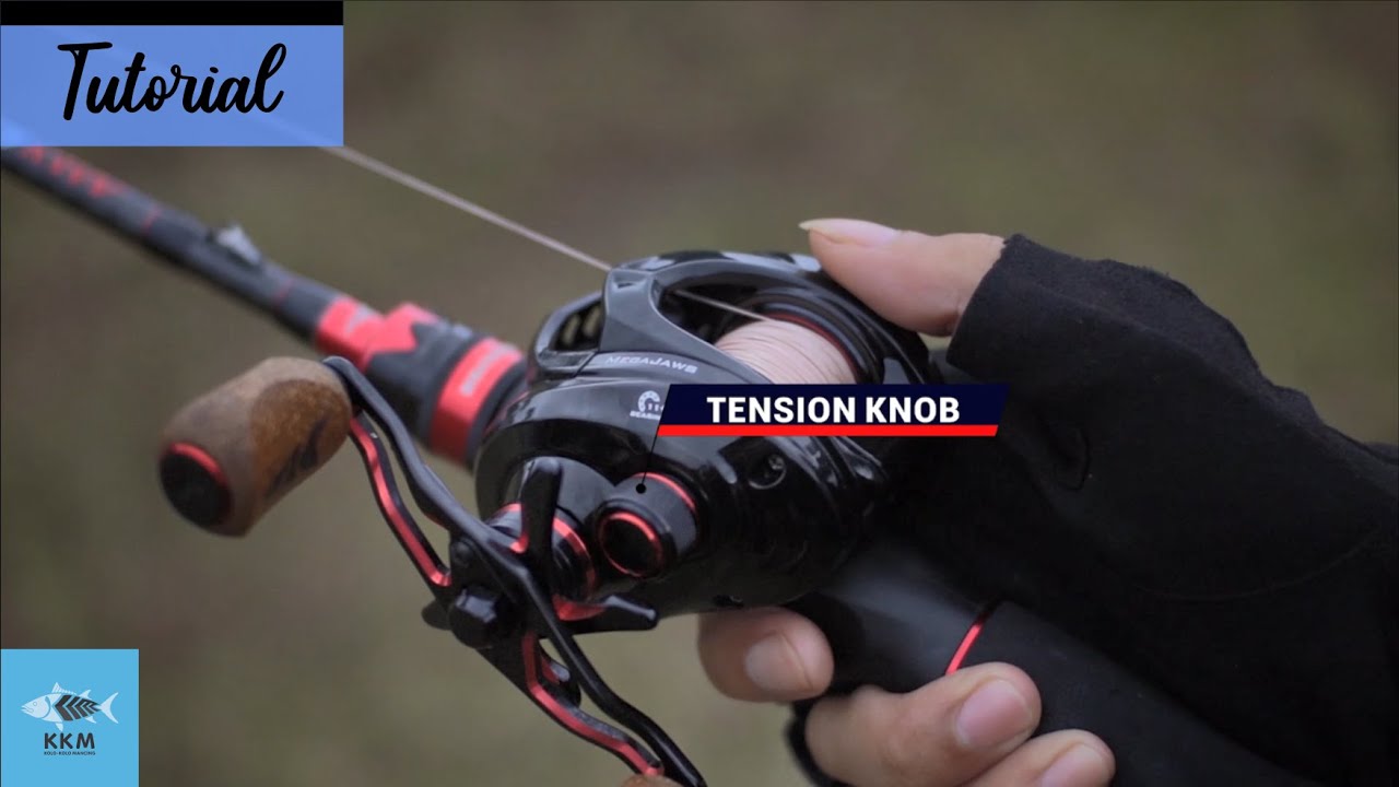 Setting Reel BC KastKing | "Like A PRO" - YouTube