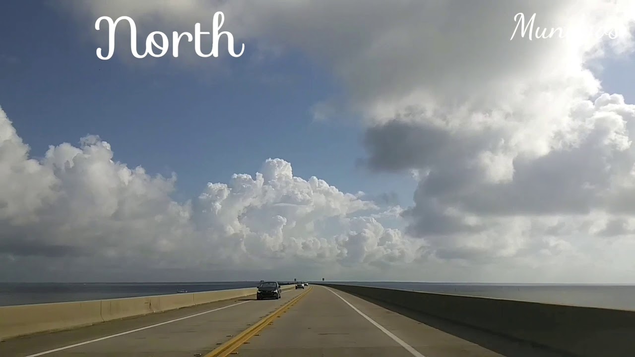 Mid-Bay Toll Bridge. Destin Florida - YouTube