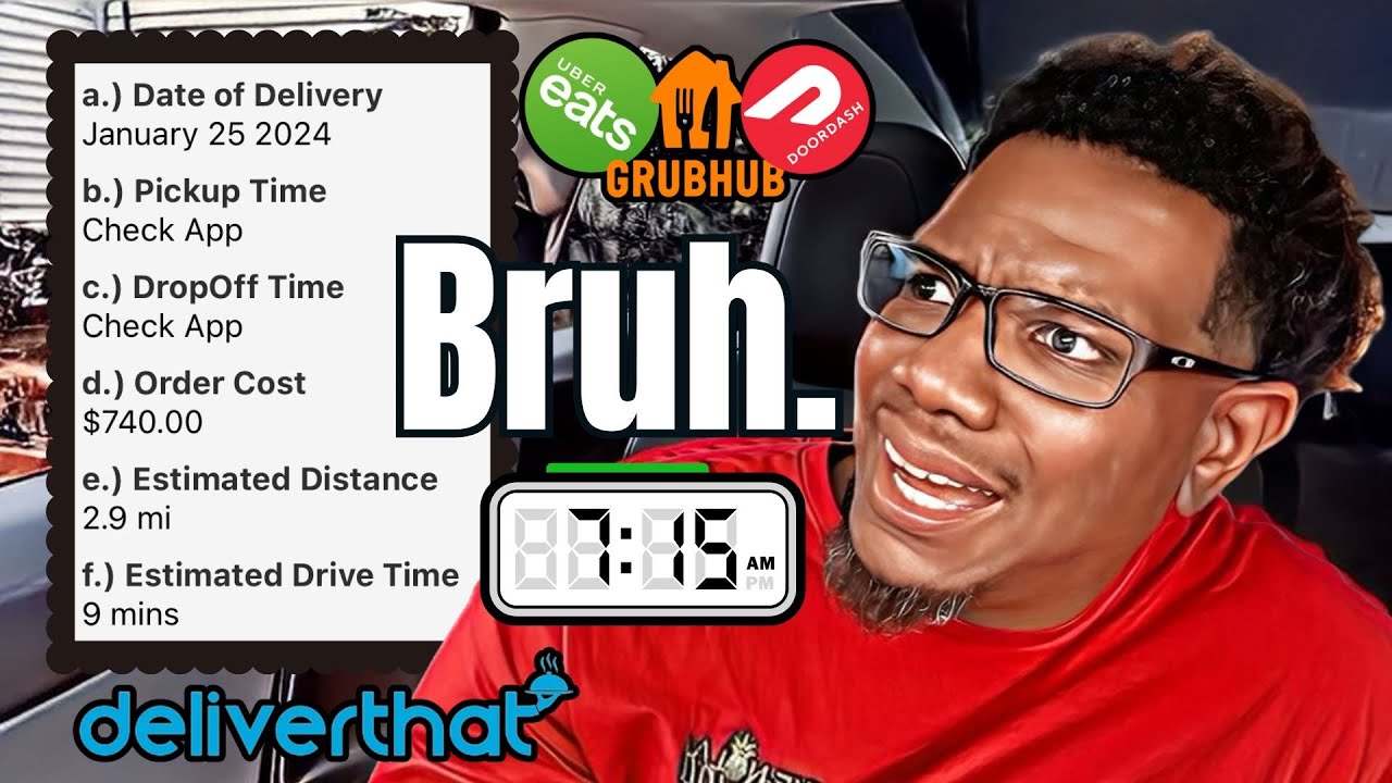 HUGE breakfast order! | DoorDash | DeliverThat | Grubhub | Uber eats ...