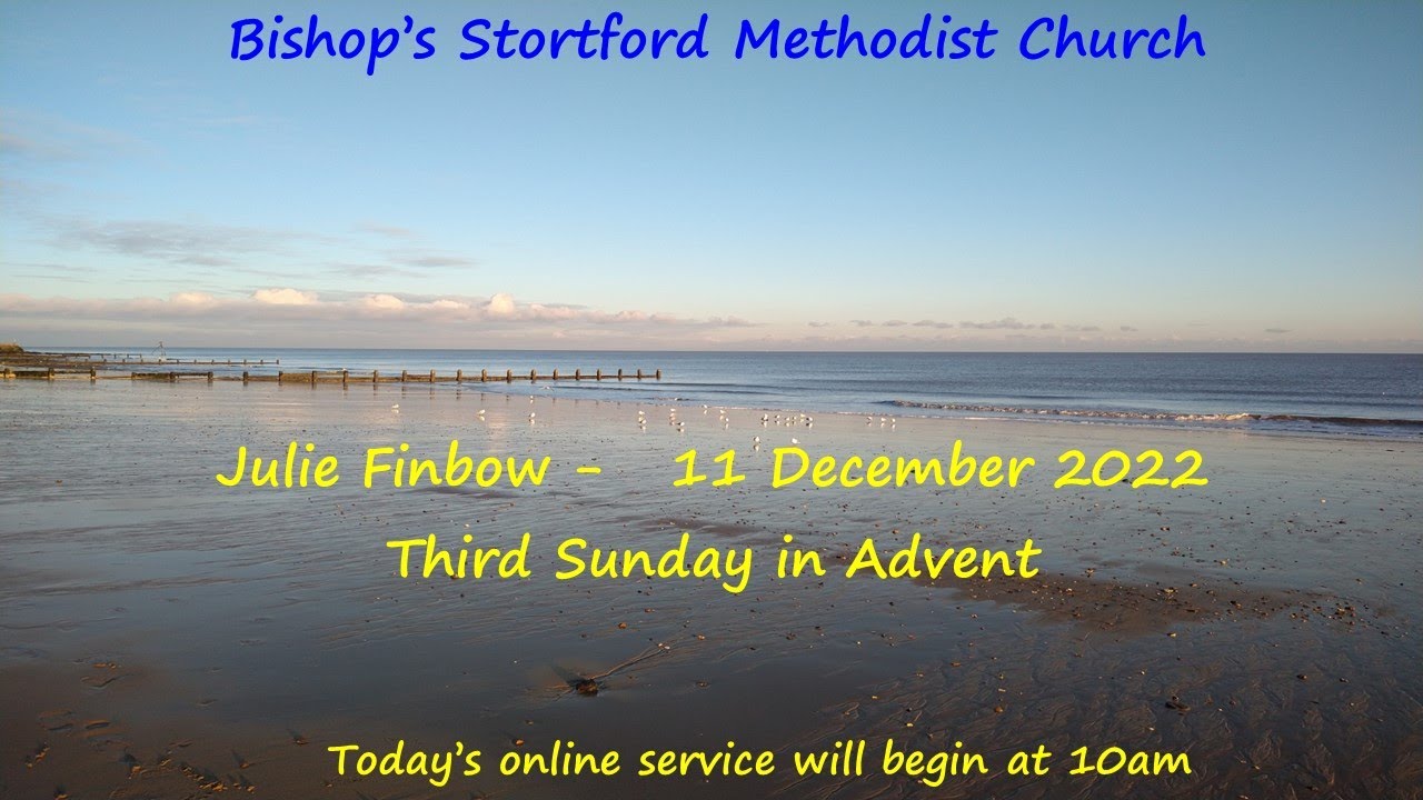 Bishops Stortford Methodist Church Sunday Service - Julie Finbow - YouTube