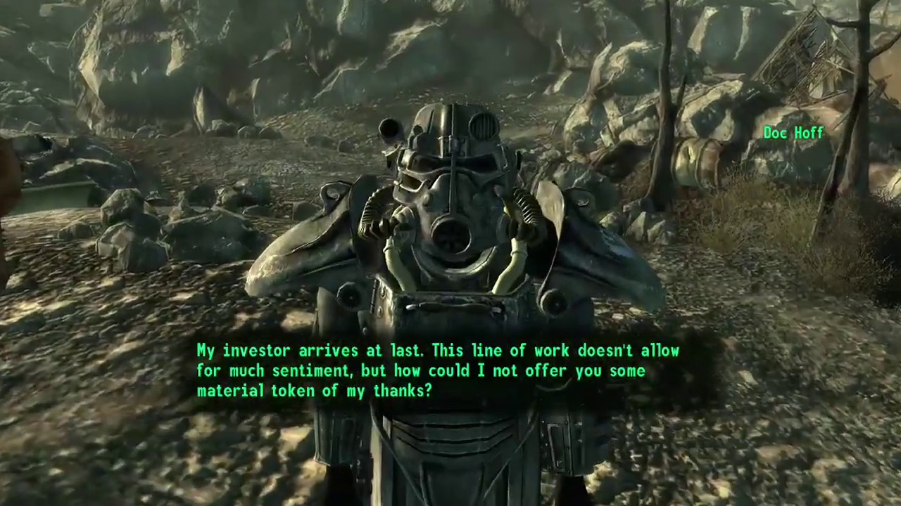 Fallout 3: Doc Hoff Brotherhood of Steel Trader Caravan - YouTube
