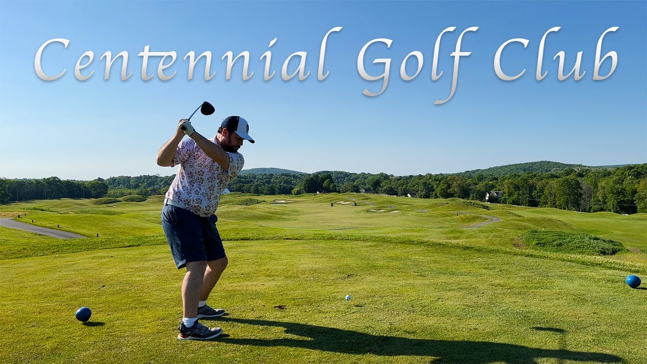 Awesome Elevation Changes at Centennial Golf Club - YouTube