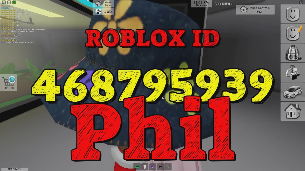 PHIL Roblox Song Codes - YouTube