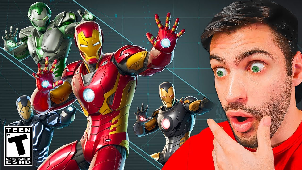 Epic Sent Me IRON MAN Skin EARLY...they are actually GOOD! - YouTube