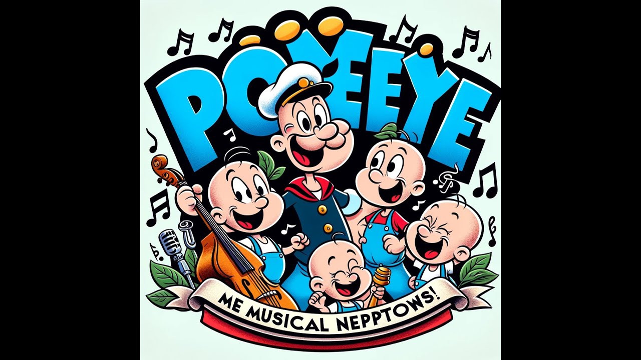 Popeye - Me Musical Nephews | Full Episode | Musical Cartoon Comedy ...