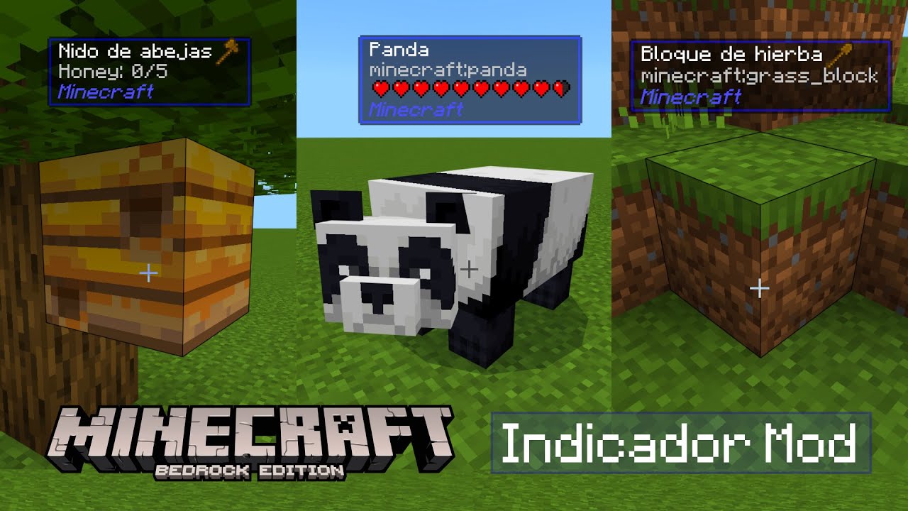 INDICADORES DE VIDA e INFORMACION ADDON PARA MINECRAFT PE 1.21 BEDROCK ...