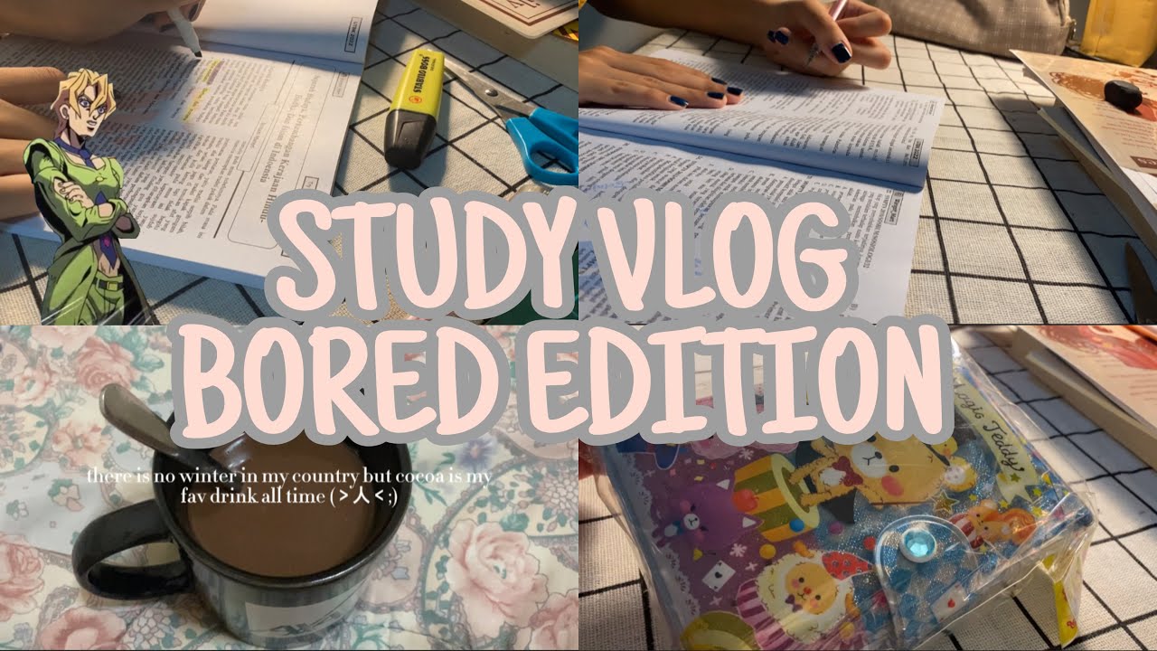 [ study vlog ] time lapse of doing exercises and reading ☆ - YouTube