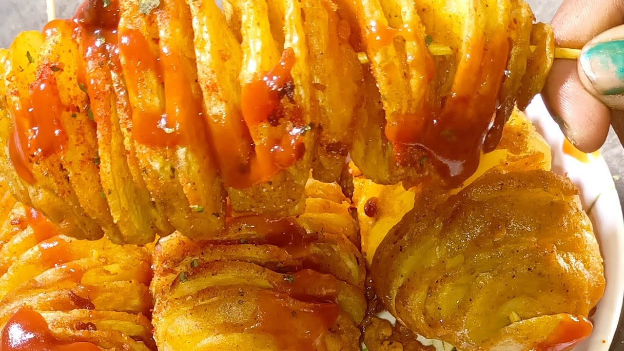 Sparal potato chips recipe without machine घर पर बनाएं मार्केट से कही ...