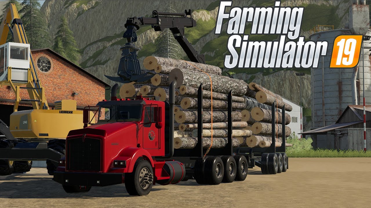 Selling The Wood part 03! Logging Industry Farming Simulator 19 - YouTube