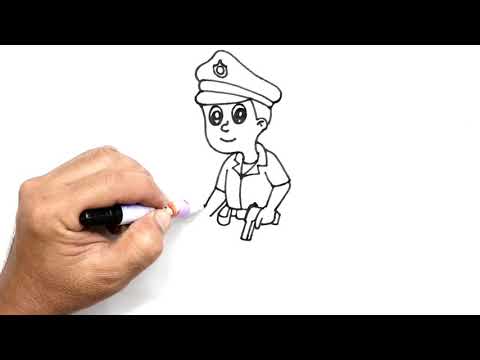 Polis resmi nasıl çizilir