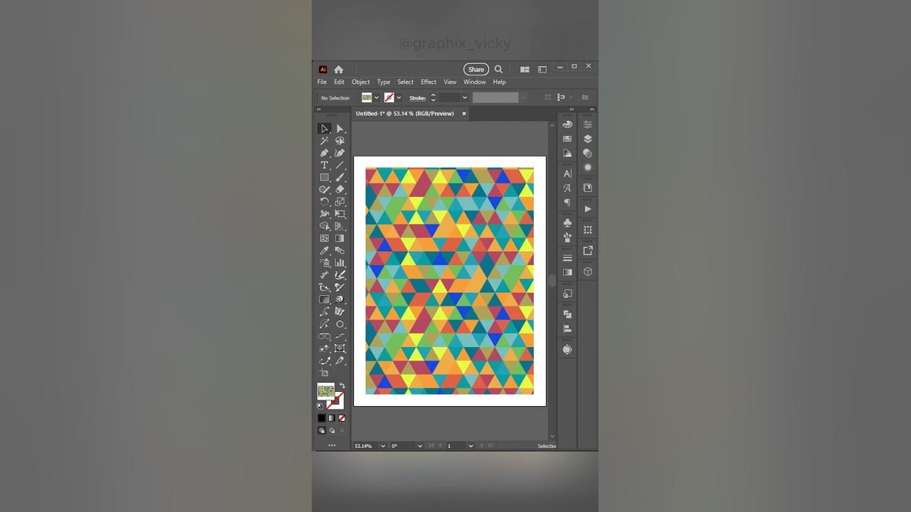how to make seamless pattern in illustrator - YouTube