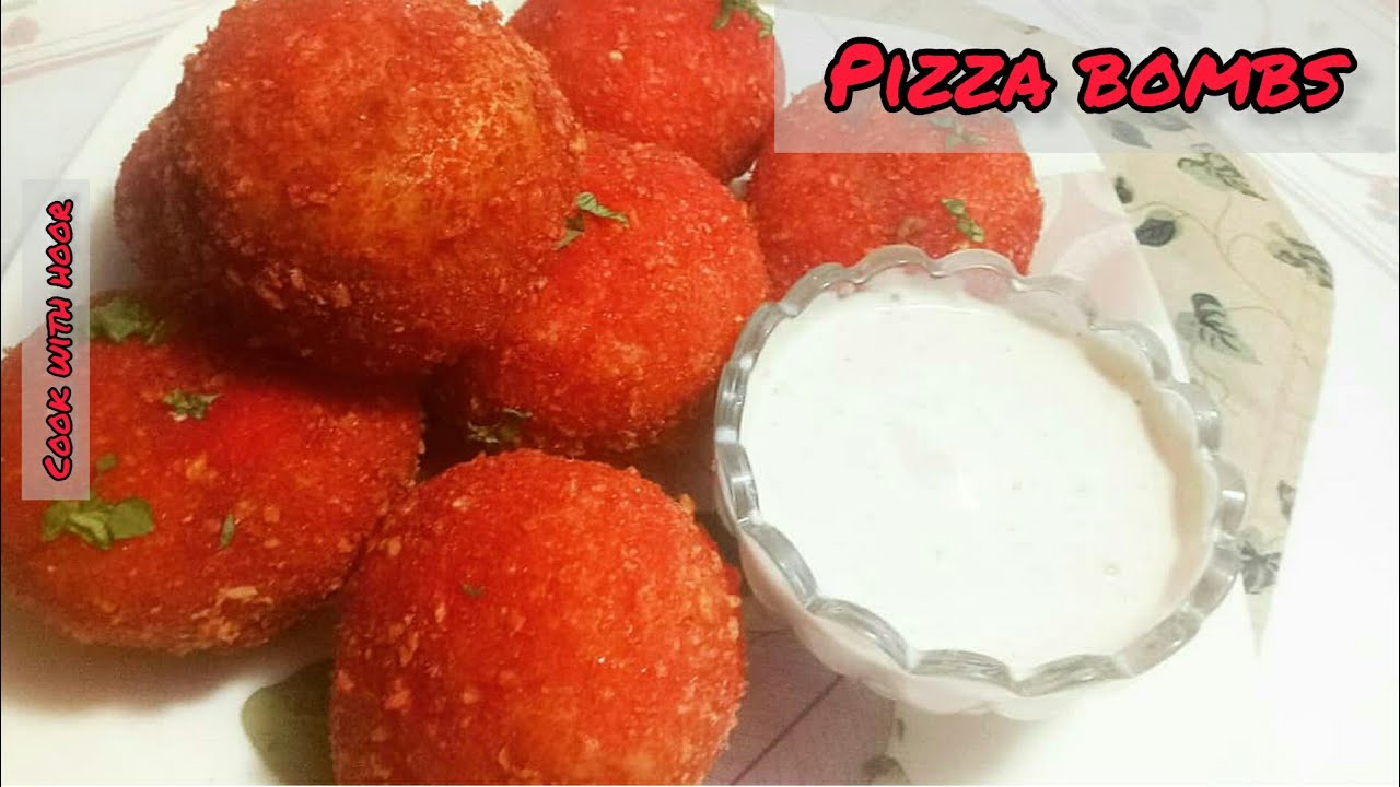 Pizza Bombs Recipe|Crispy Pizza Bombs recipe by Cook with hoor - YouTube