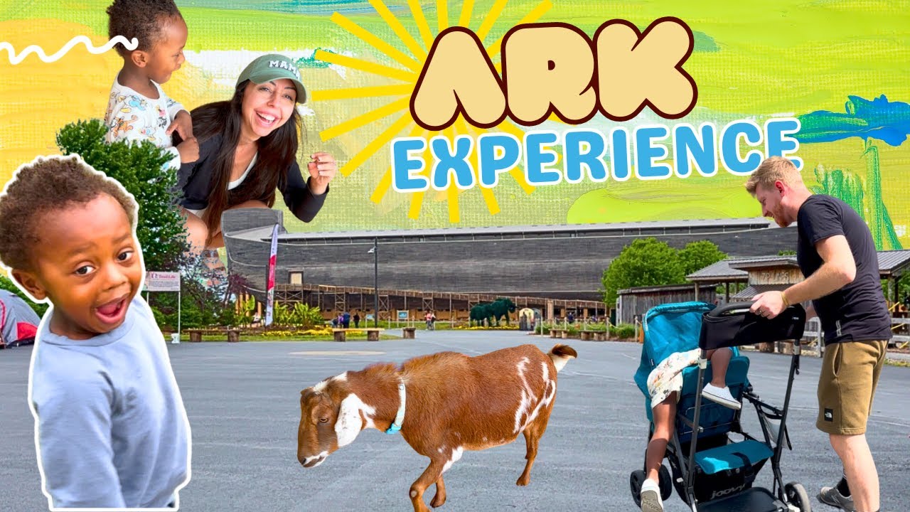 ABRIEL tours NOAHS ARK, kicks it with KANGAROOS, and camps out in our ...
