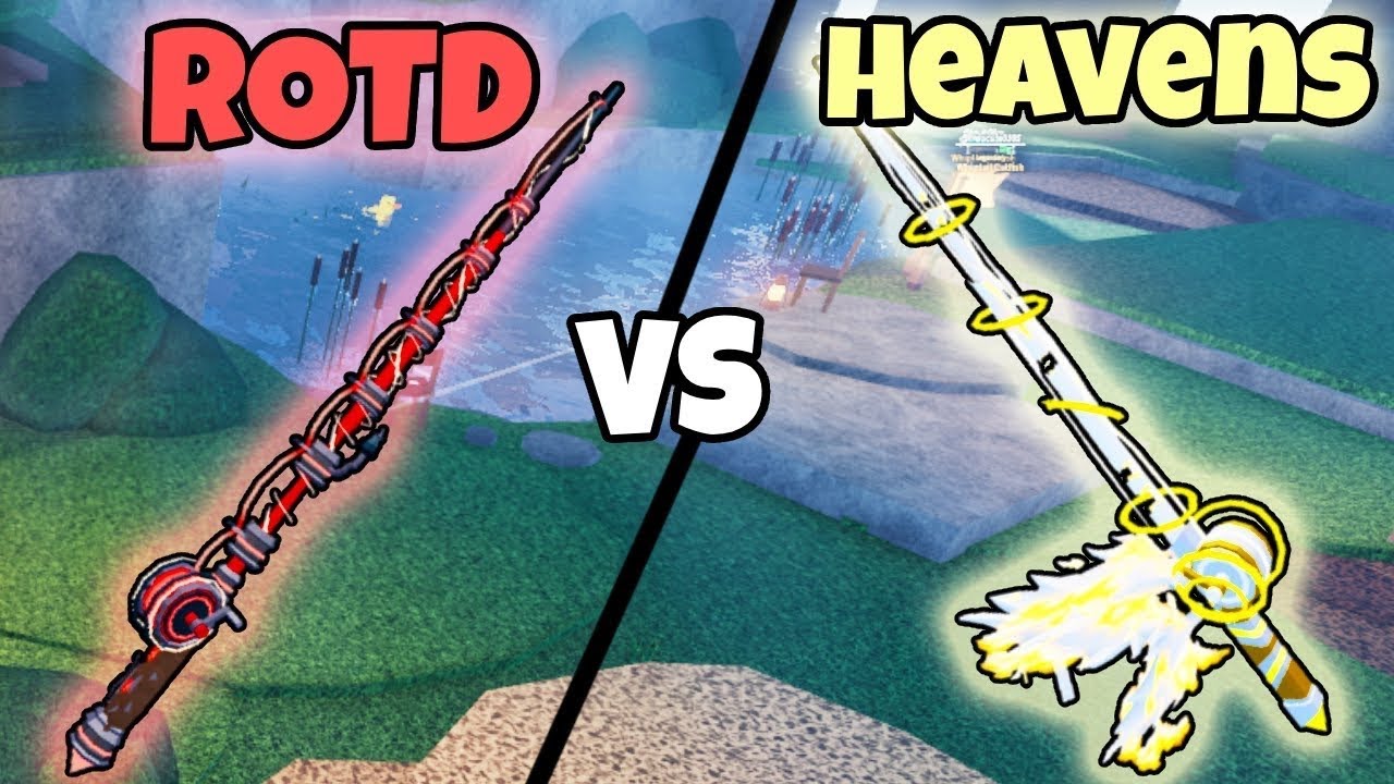 Hevanly rod vs rod of the depths (part one moosewood) - YouTube