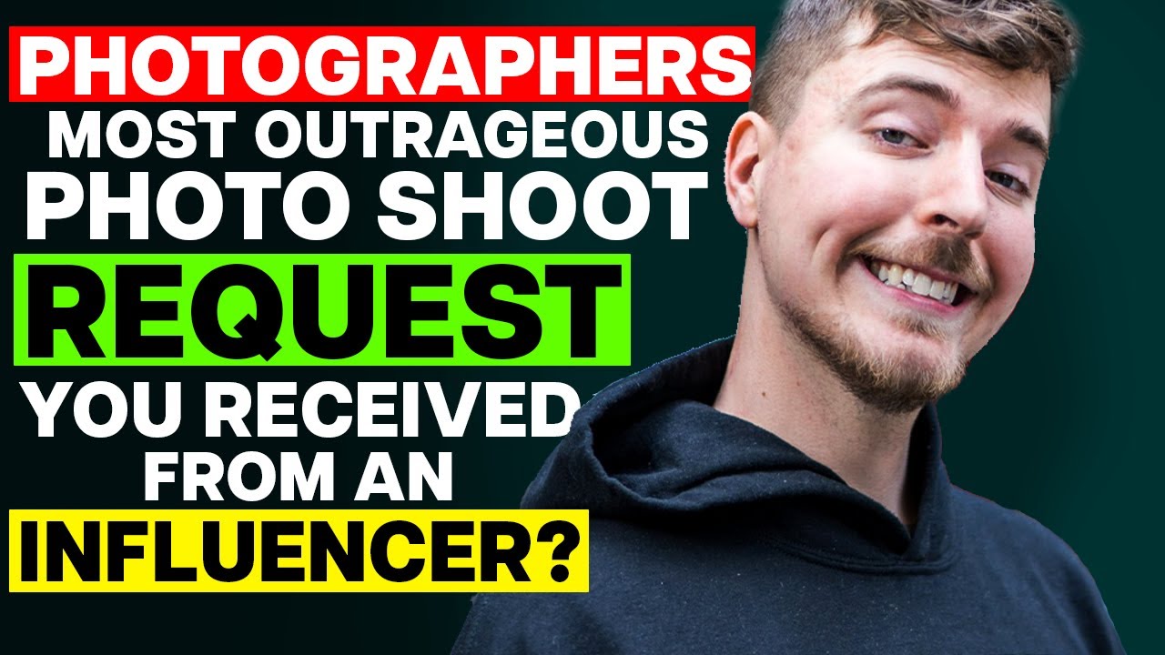 Photographers, What's The Most OUTRAGEOUS Photo Shoot Request You ...