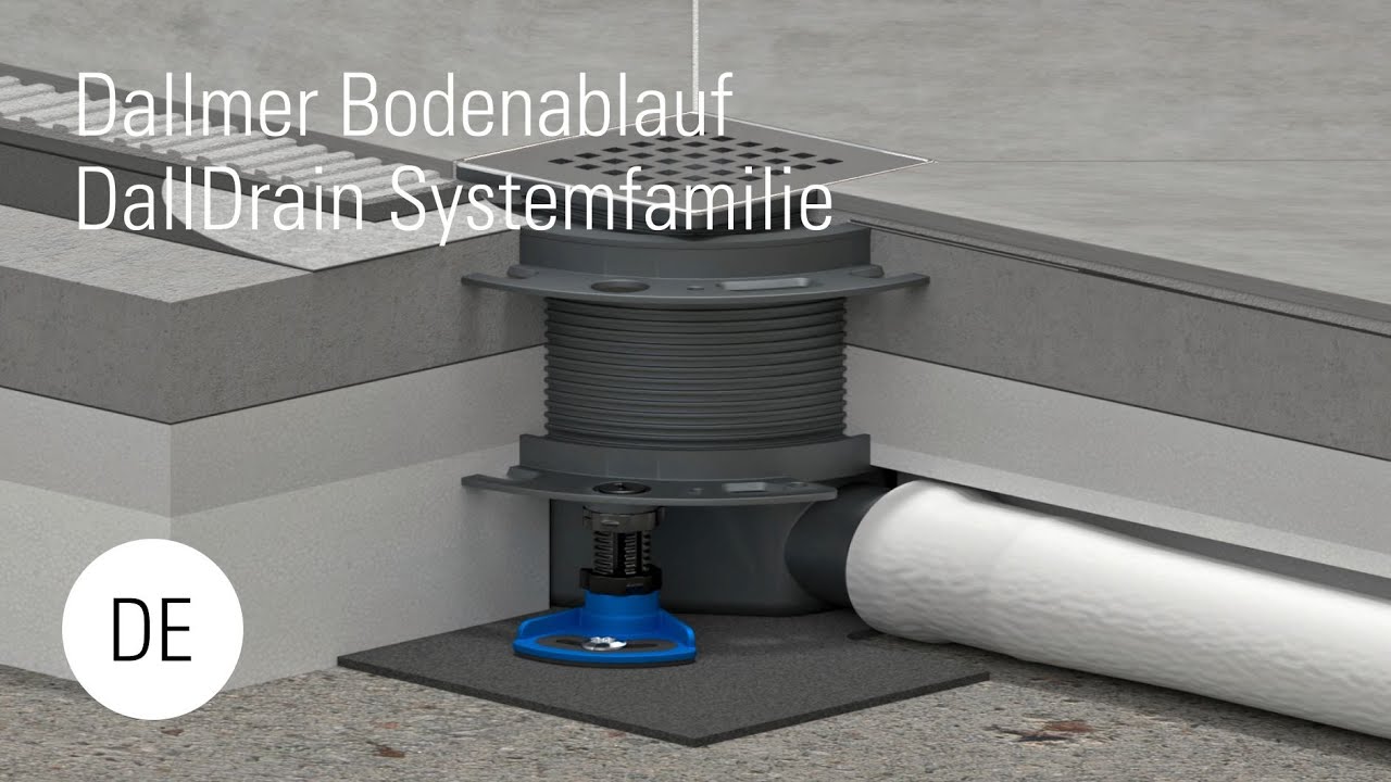 DallDrain-Systemfamilie von Dallmer (Teaser) - YouTube