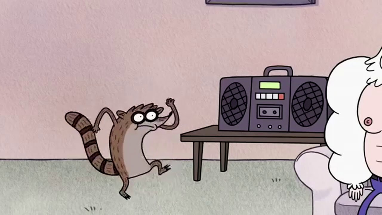 Regular Show Rigby Dance Splatoon Meme - YouTube