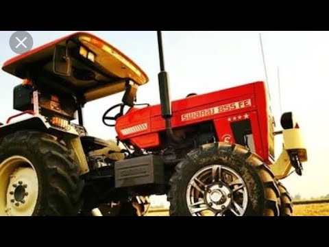 SWARAJ modified tractor - YouTube