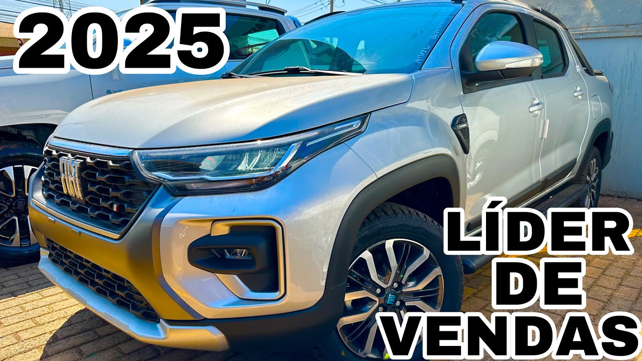 NOVA FIAT STRADA RANCH 2025 TURBO 1.0 CVT EM DETALHES | SE TORNOU O ...