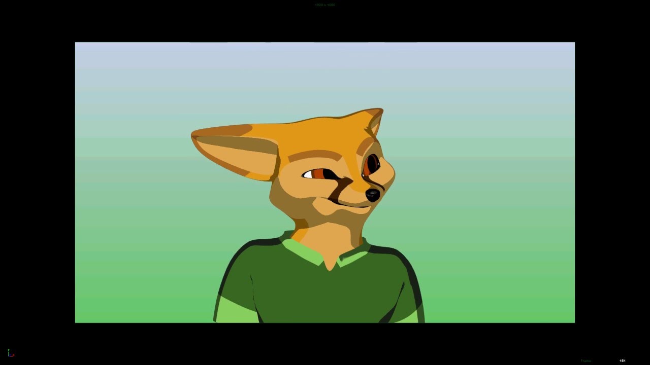 3D animation practice Face reaction - YouTube