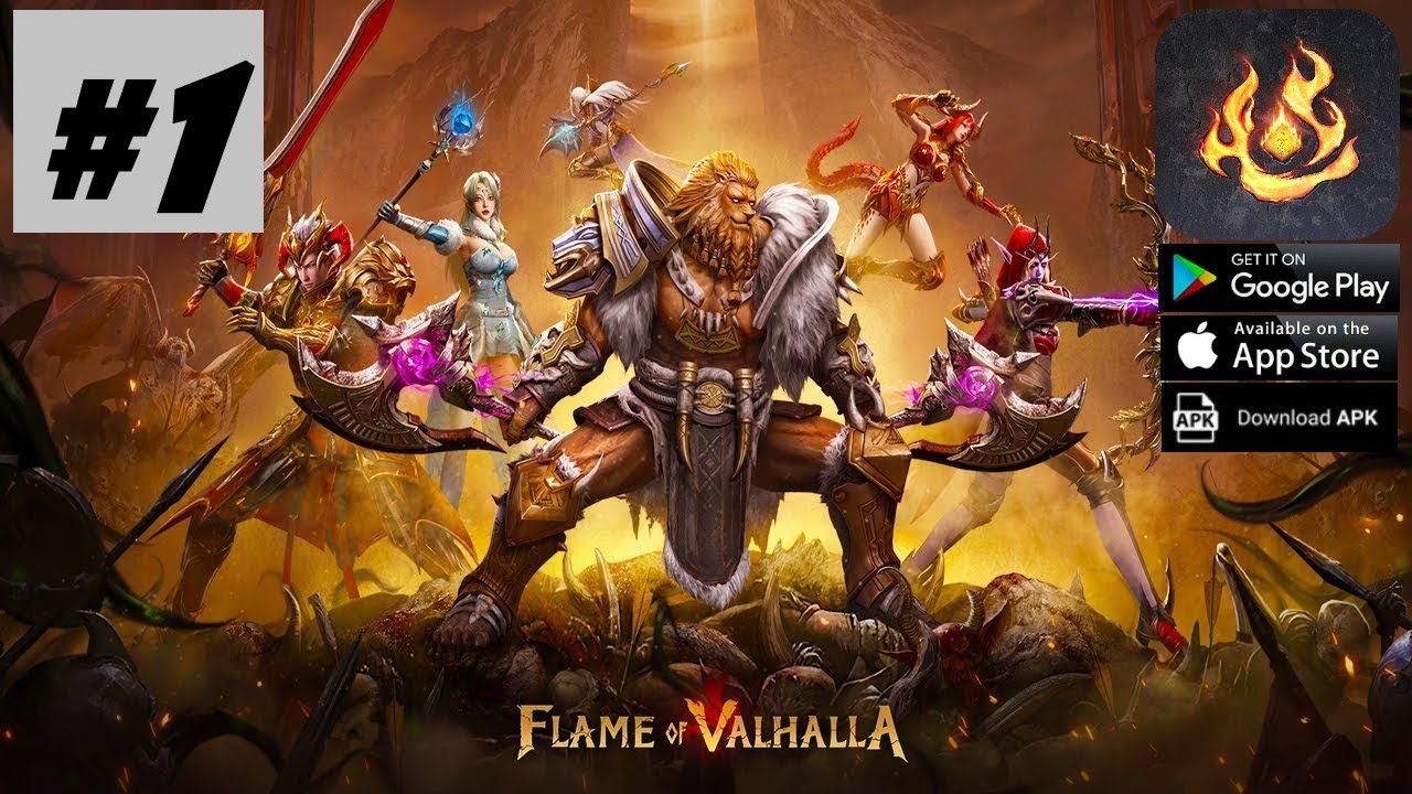 Flame Of Valhalla (Android) #1 - Gameplay - YouTube