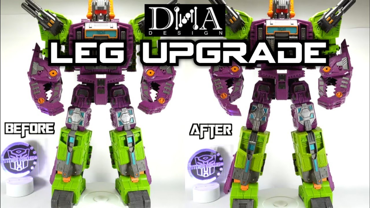 DNA Design DK-23 Leg Upgrade Kit for Hasbro Transformers Earthrise ...