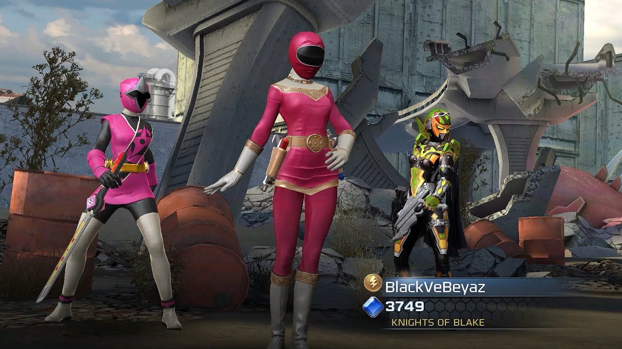 Katherine Hillard Zeo Pink Ranger Gameplay Power Rangers Legacy Wars ...