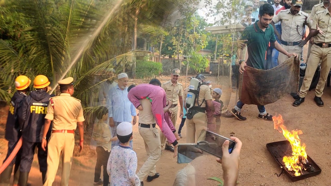 Fire fighting practical training | fire prevention and safety awareness ...