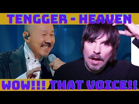 PRO SINGER'S first REACTION to TENGGER - HEAVEN 腾格尔《天堂》-单曲纯享《歌手2018》第7期 ...
