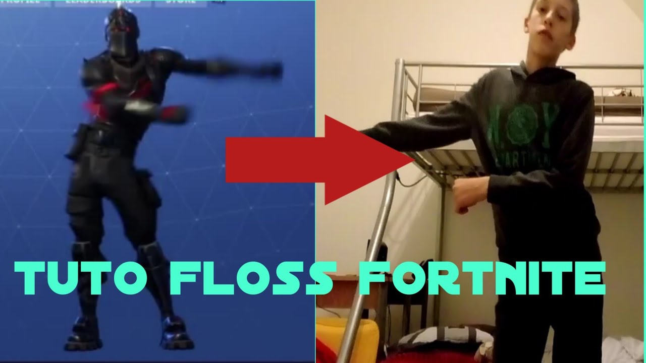 Tuto pour savoir faire le floss de fortnite - YouTube