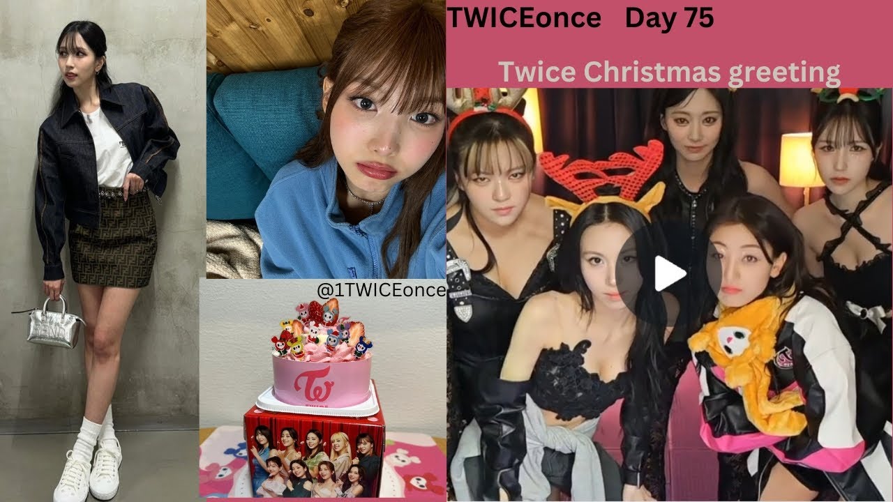 Twice Christmas greetings !! Day 75 !!Twice daily updates - YouTube
