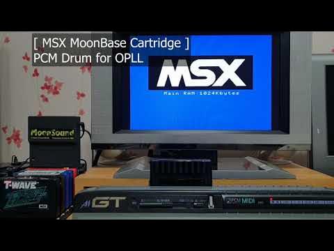 [MSX] MoonBase - PCM Drum demo (FEEDBACK BGM) - YouTube