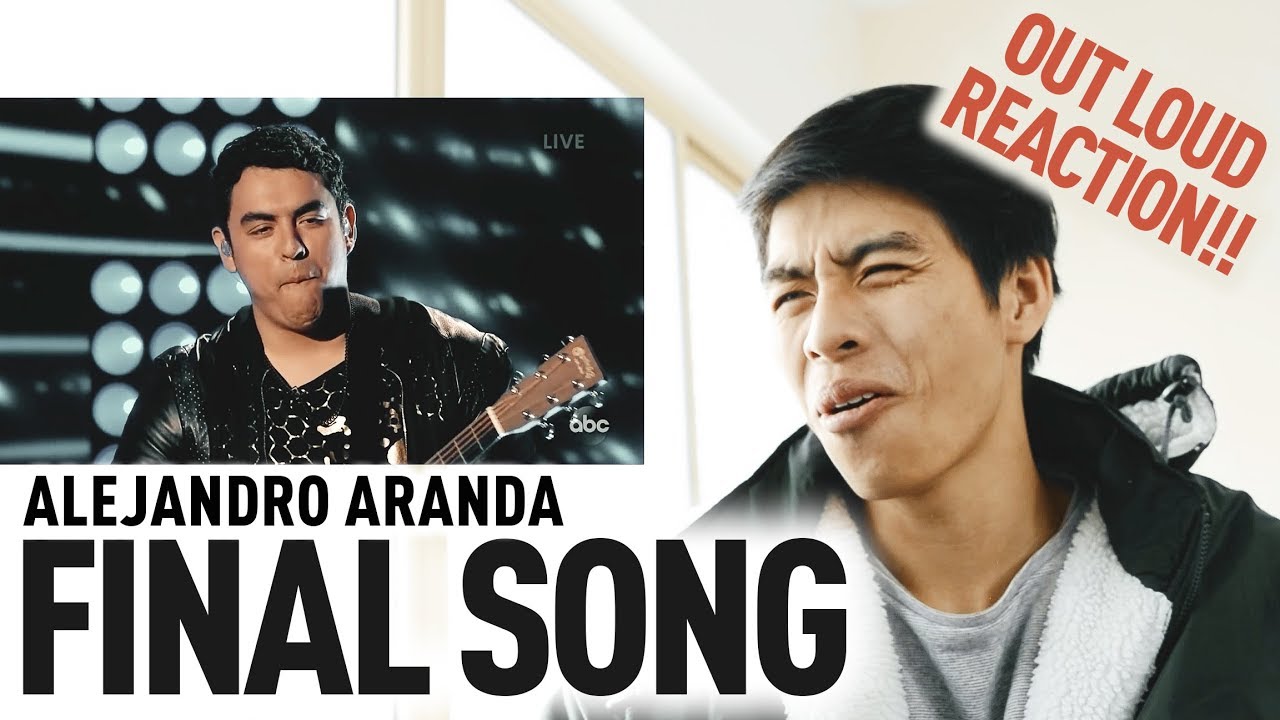 Australian Reacts to Out Loud (Alejandro Aranda American Idol Finale ...