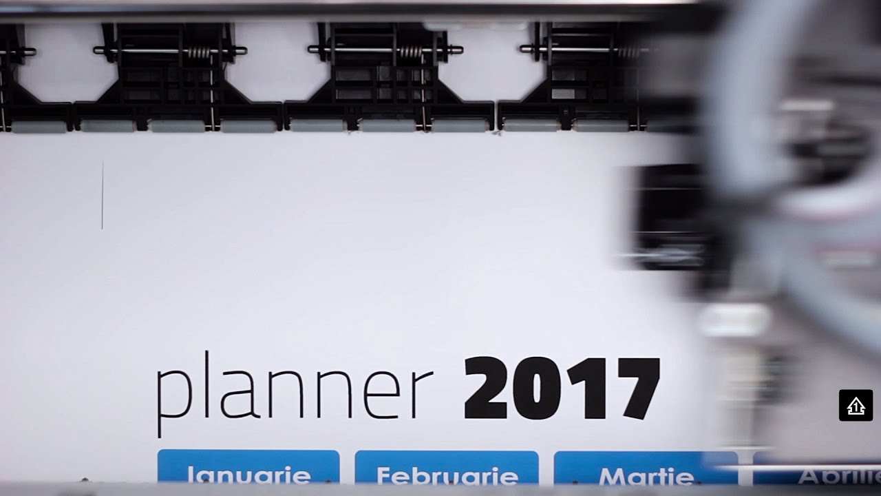 Printare planner anual de perete - PRINTMAG - YouTube