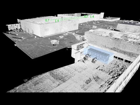 Faro 3D Point Cloud Flythrough in Navisworks - YouTube