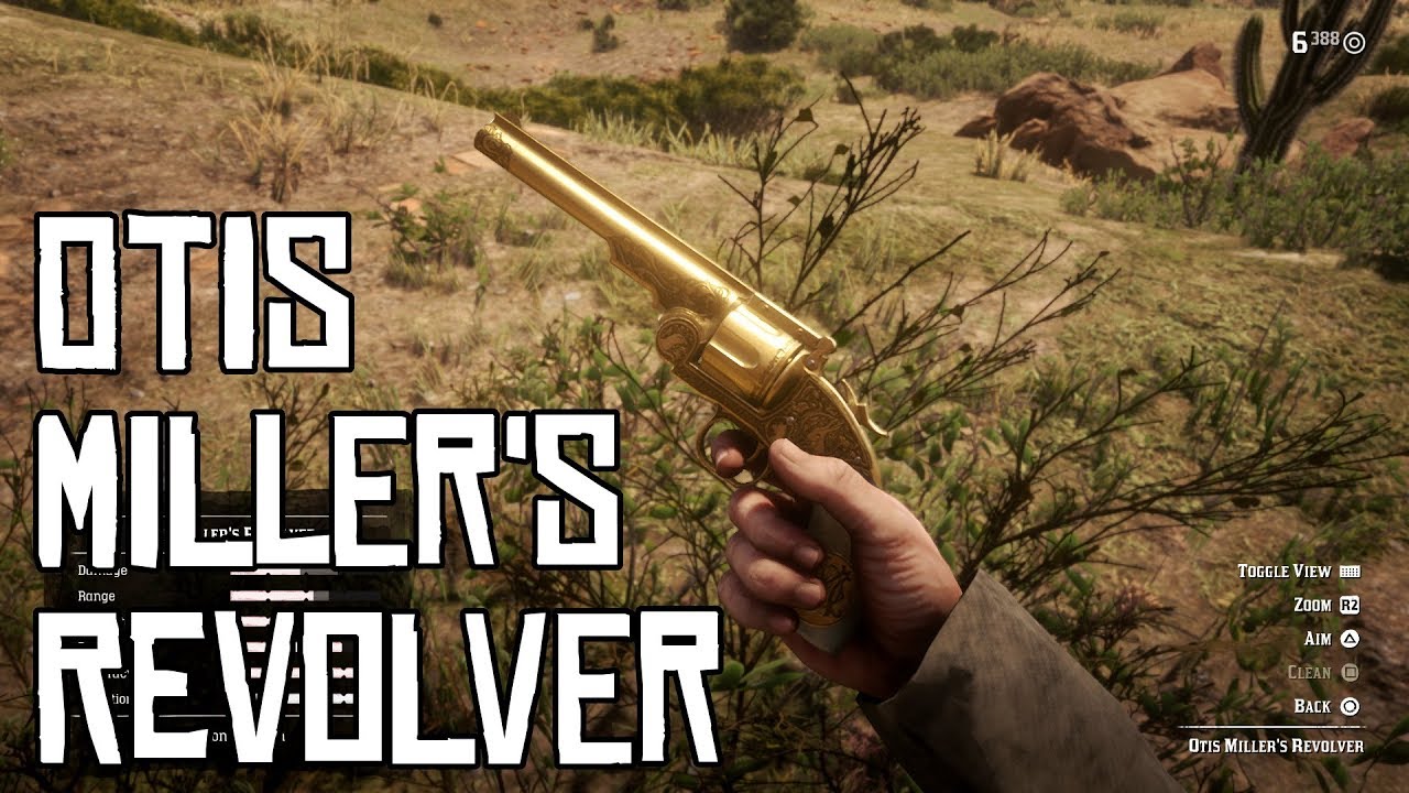 Otis Miller's Revolver Location [RDR2] - YouTube