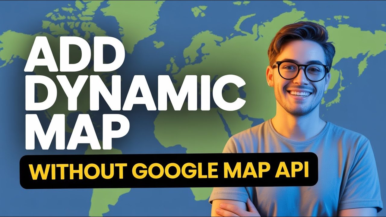 Add DYNAMIC MAP in WORDPRESS WEBSITE without GOOGLE MAP API for FREE ...
