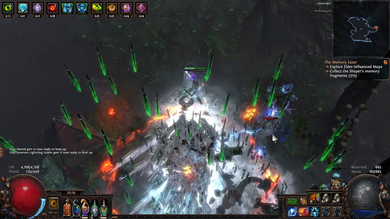 Poet's Pen GC/BF Pathfinder (PoE 3.2) Tier 11 Spider Forest - YouTube