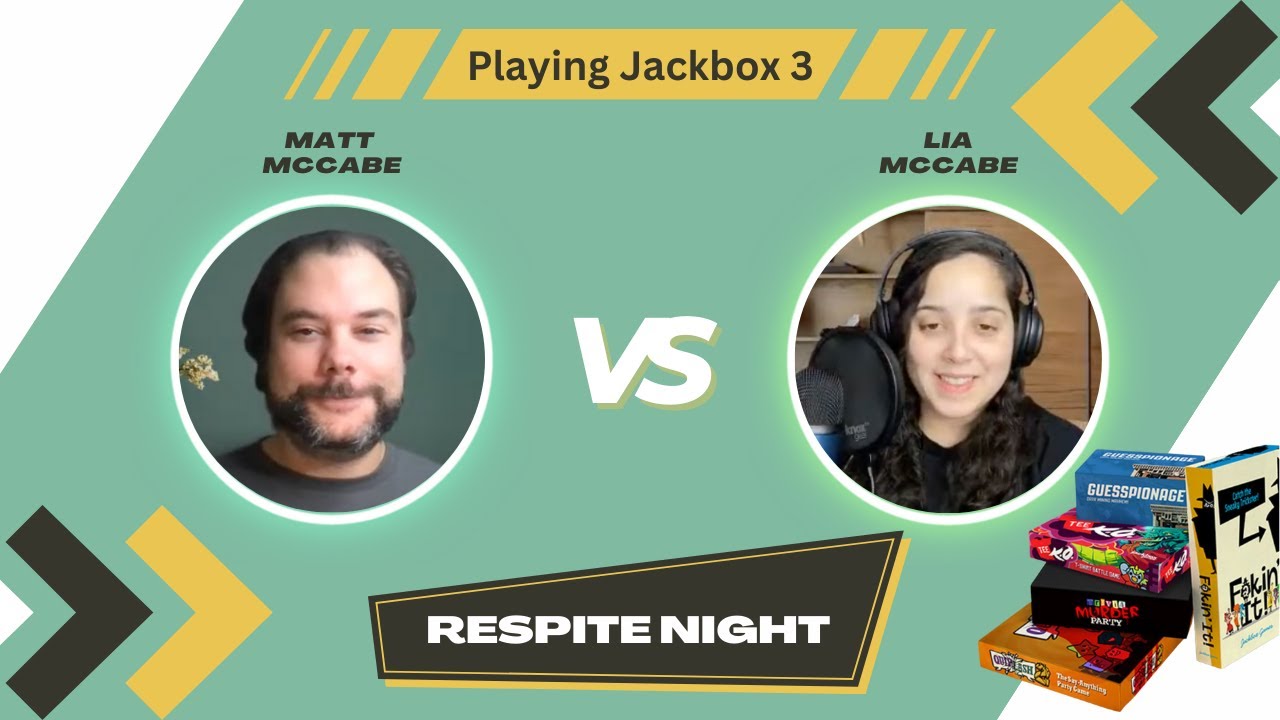 Respite Night 1 - Join us as we play Jackbox 3 - YouTube