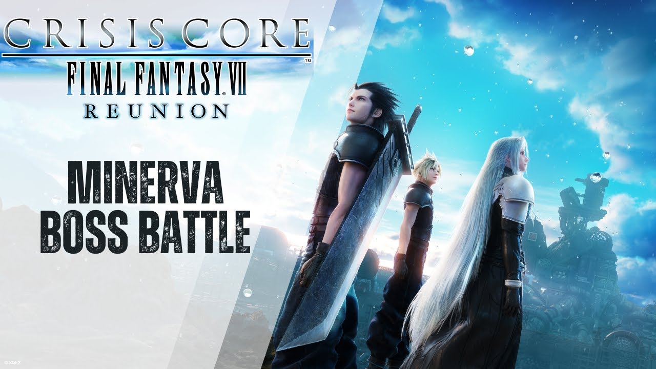 Crisis Core - Final Fantasy VII - Reunion | Minerva Boss Battle | Bonus ...