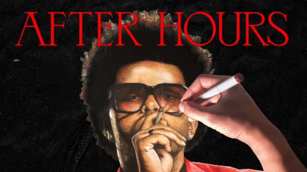 Drawing the Weeknd - AFTER HOURS - YouTube