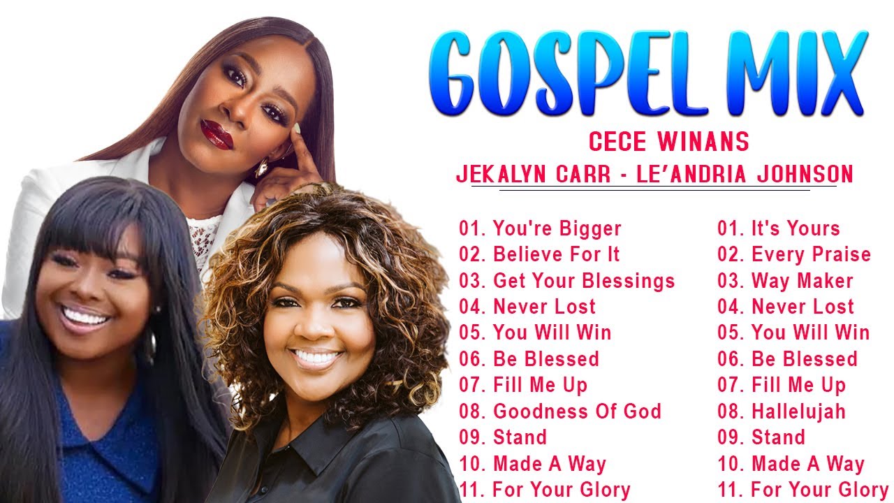 Listen to Jekalyn Carr, Cece Winans, Tasha Cobbs, Le'Andria Johnson 🎹 ...